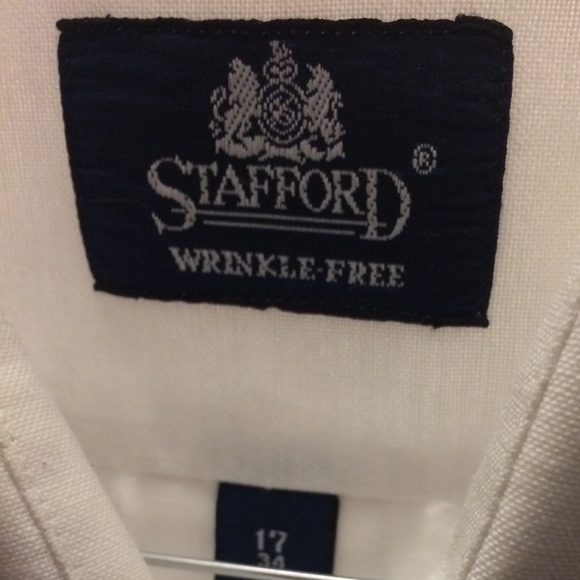 Stafford | Shirts | Stafford Classic White Button Down | Poshmark